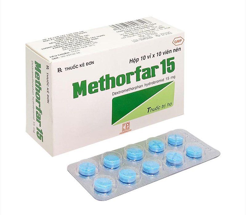 Methorfar Dextromethorphan 15mg Pharmedic (H/100v) – SHOPTHUOC