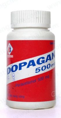 Dopagan Paracetamol 500mg Capsule Domesco (C/100v) – SHOPTHUOC