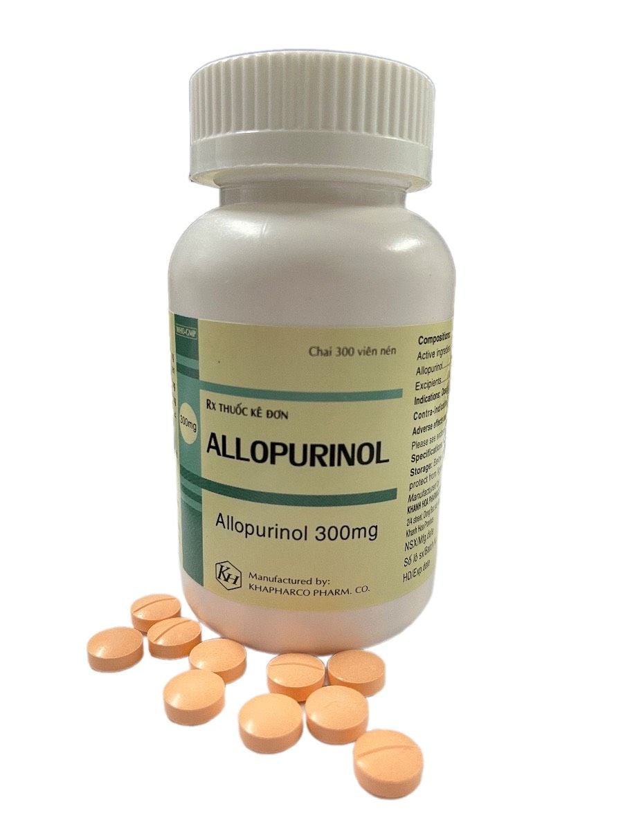 Allopurinol 300mg Khapharco (C/300v) – SHOPTHUOC