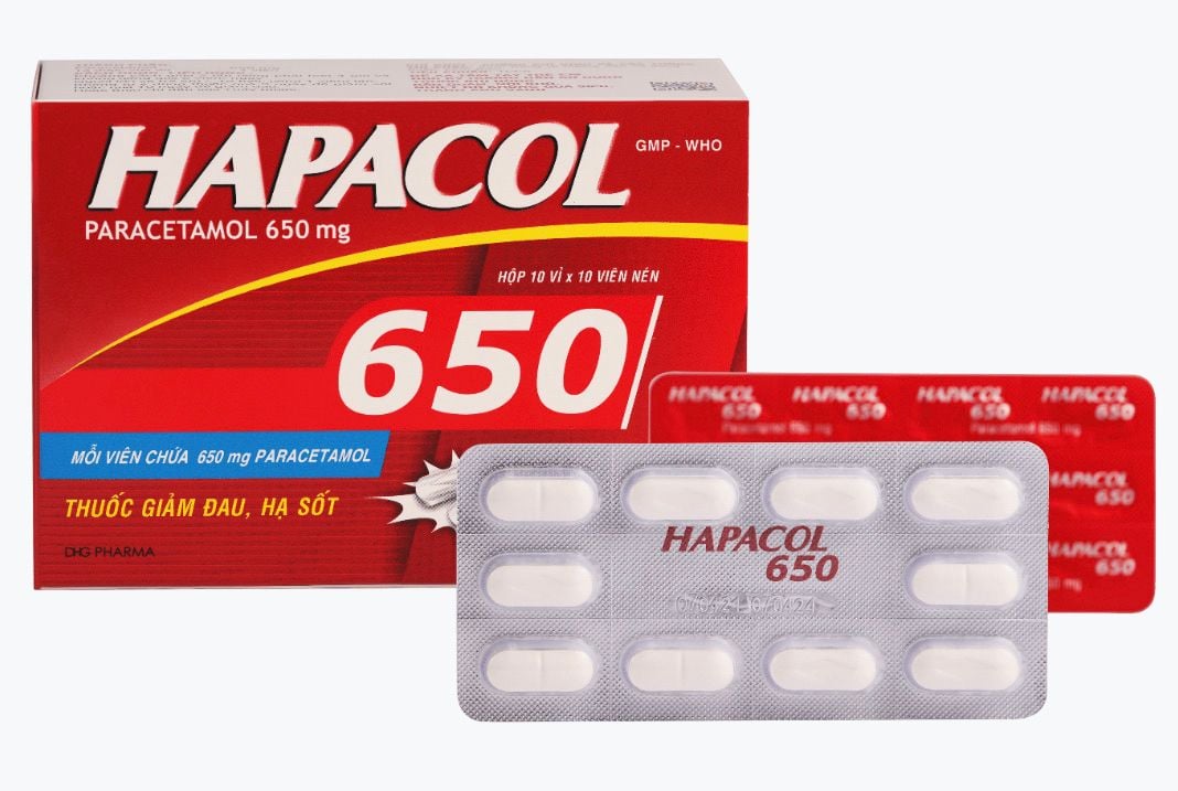 Hapacol 650Mg Dhg (H/100V) – SHOPTHUOC