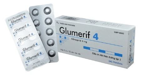 Glumerif Glimepirid 4mg Dhg (H/30 Viên Nén) – SHOPTHUOC