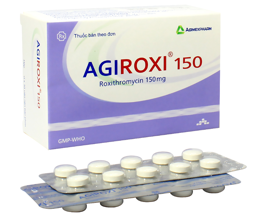Agiroxi Roxithromycin 150mg (H/100v) – SHOPTHUOC