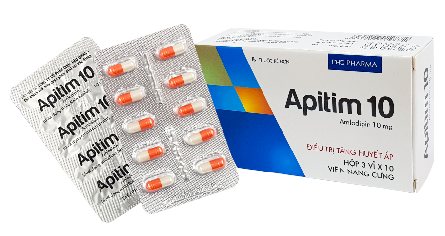Apitim Amlodipin 10mg Dhg (H/30v) (viên nang cứng) – SHOPTHUOC