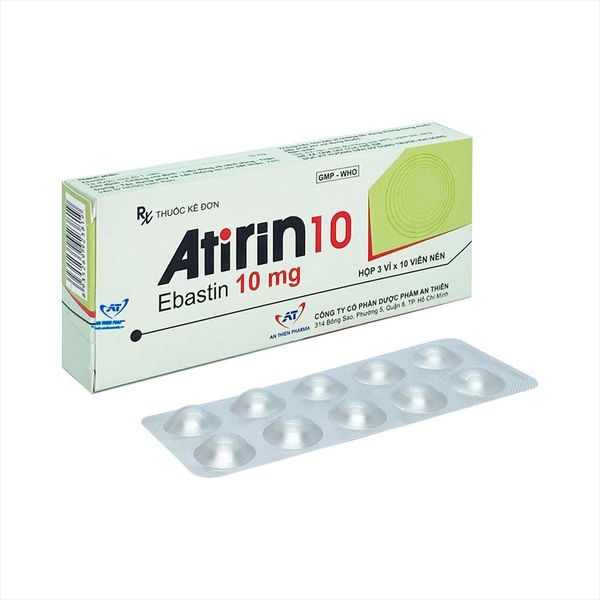 Atirin Ebastin 10mg An Thiên (H/30v) – SHOPTHUOC