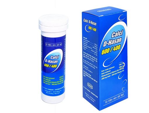 Calci D 600/400 Hasan (T/10v) – SHOPTHUOC