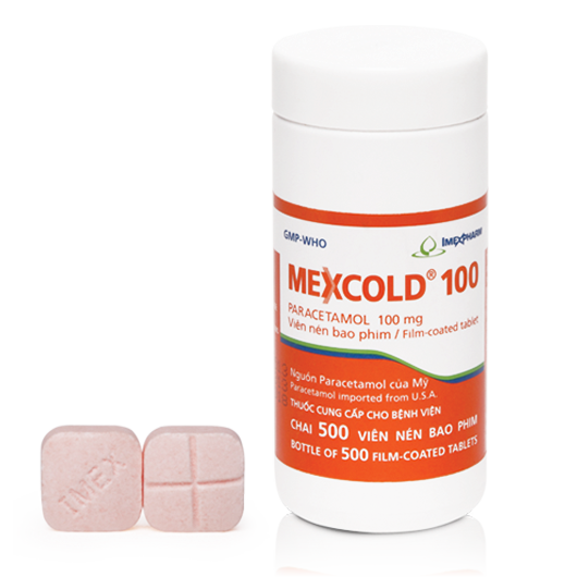 mexcold-paracetamol-100mg-imexpharm-(c/500v) – SHOPTHUOC