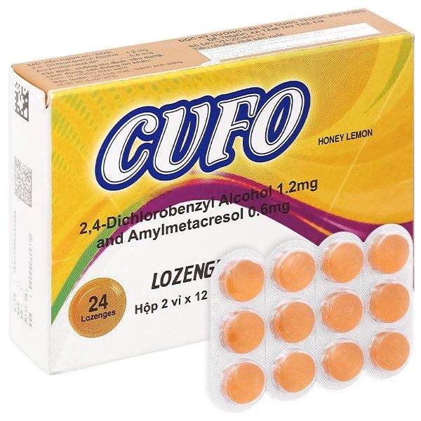Kẹo ngậm ho Cufo hương chanh mật ong (H/24v) – SHOPTHUOC