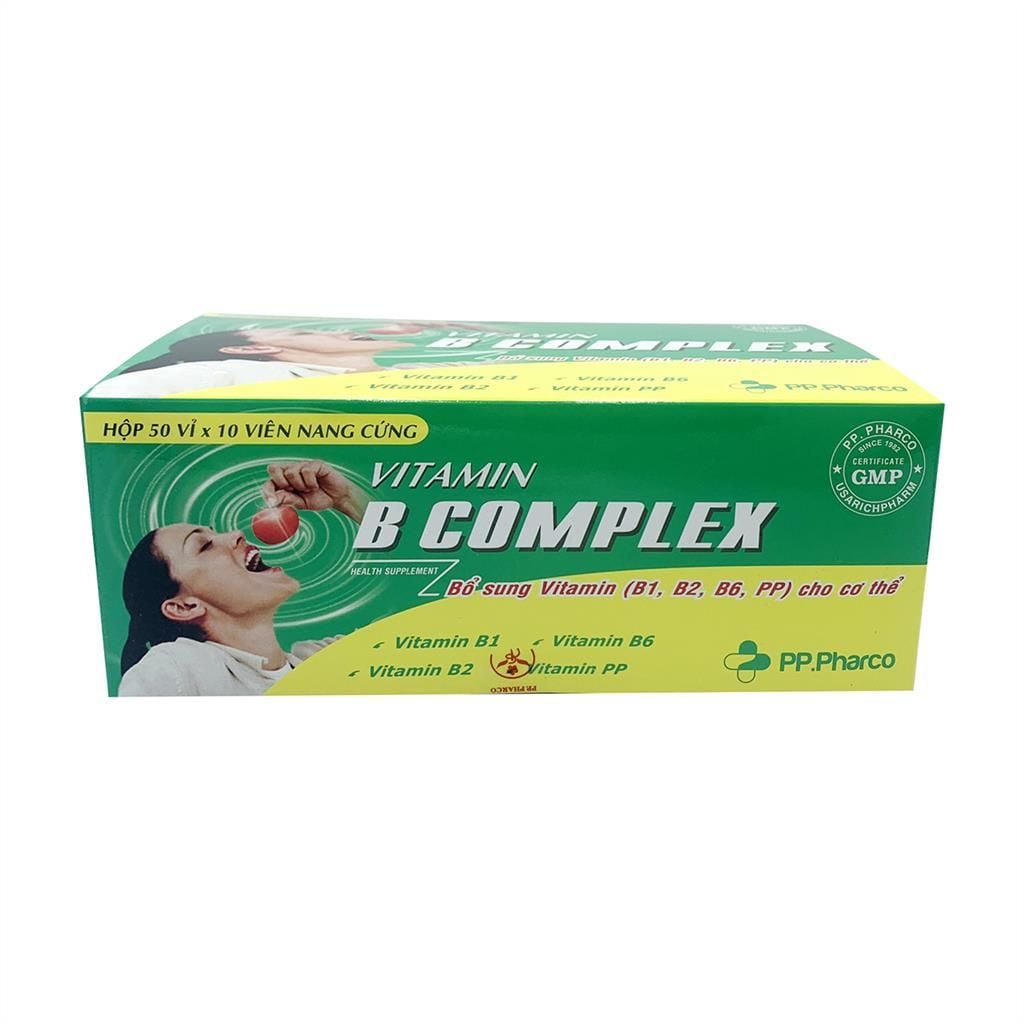 Vitamin B Complex PP Pharco (H/500v) – SHOPTHUOC
