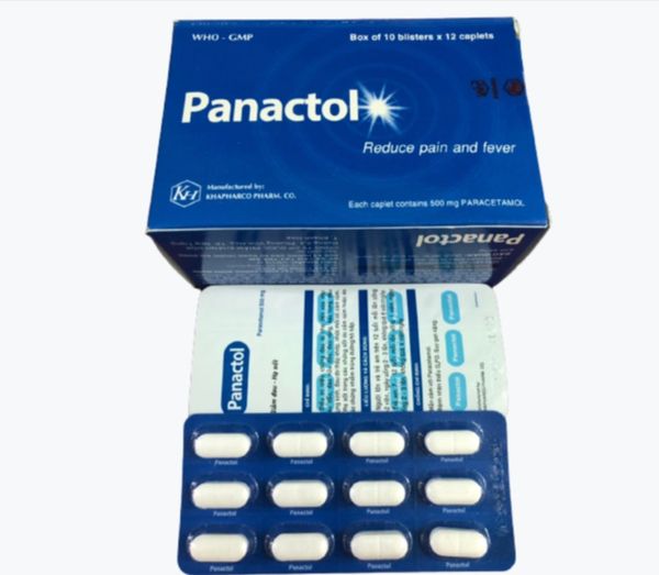Panactol Xanh Paracetamol 500mg Khapharco (H/120v) – SHOPTHUOC