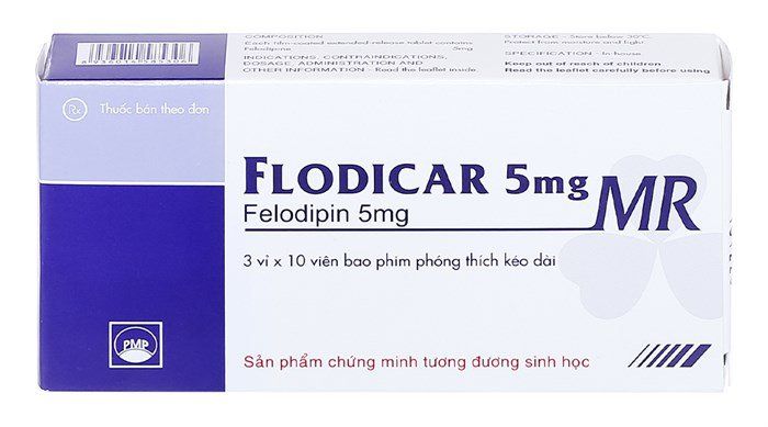 Flodicar MR Felodipin 5mg Pymepharco (H/30v) – SHOPTHUOC