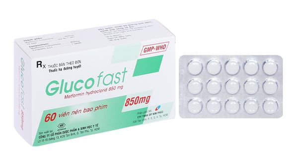 Glucofast 850Mg Mebiphar (H/60V) – SHOPTHUOC