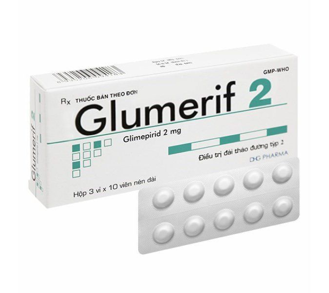 Glumerif Glimepirid 2mg Dhg (H/30 Viên Nén) – SHOPTHUOC
