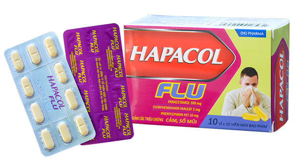 Hapacol Flu DHG (H/100v) – SHOPTHUOC
