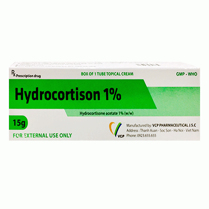 Hydrocortison 1% VCP (T/15gr) – SHOPTHUOC