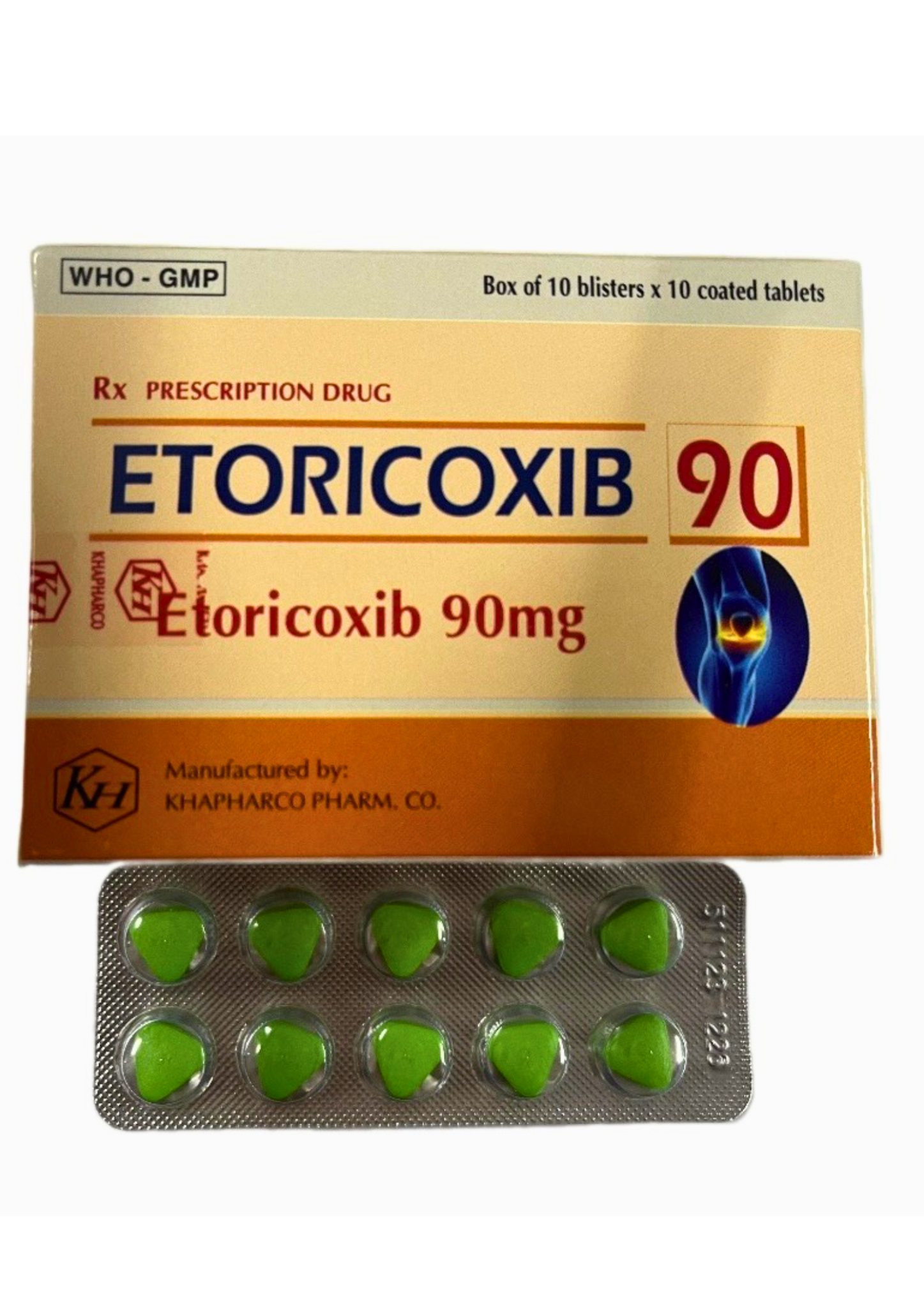 Etoricoxib 90mg Khapharco (H/100v) – SHOPTHUOC