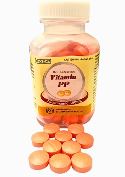 Vitamin Pp 500Mg Khapharco (C/100V) – SHOPTHUOC