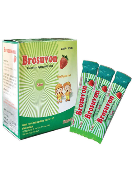 Siro Brosuvon Bromhexin 4mg Phapharco (H/20g/5ml) – SHOPTHUOC