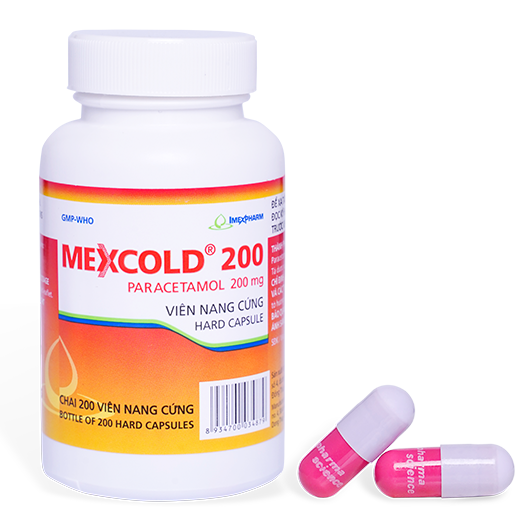 mexcold-200-paracetamol-200mg-imexpharm-(c/200v) – SHOPTHUOC