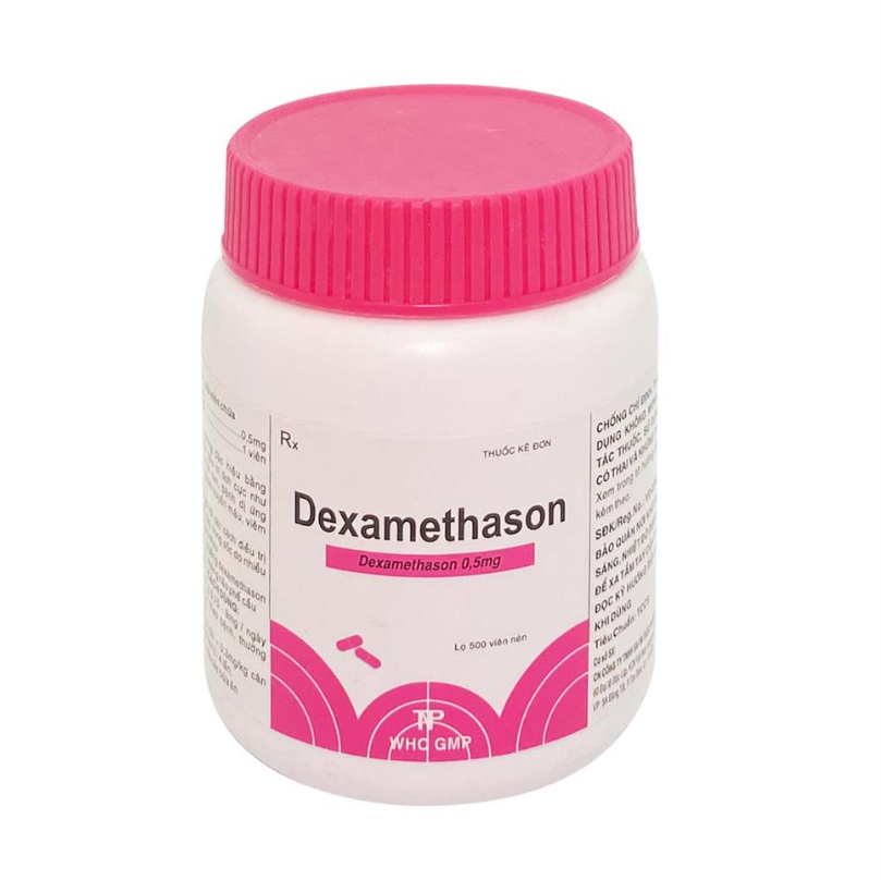 Dexamethason 0,5mg Thành Nam (C/500v)(Viên ngọt) – SHOPTHUOC