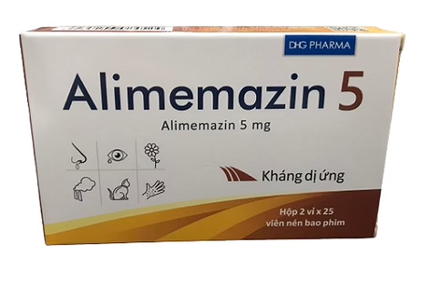 Acezin Alimemazin 5mg DHG (H/50v) – SHOPTHUOC