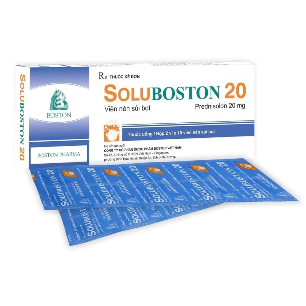 SoluBoston Prednisolon 20mg Boston (H/20v) – SHOPTHUOC