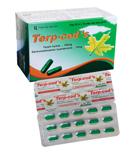 Terp - Cod 's Terpin hydrat 100mg Vacopharm (H/300v) – SHOPTHUOC