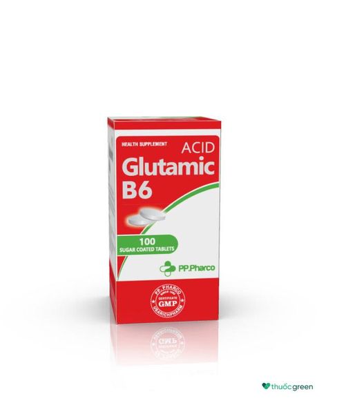 Acid Glutamic B6 PP Pharco (C/100v) – SHOPTHUOC