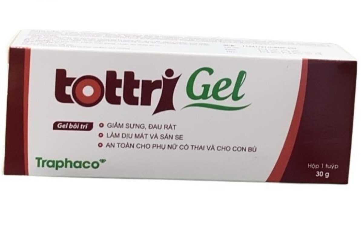 Gel bôi trĩ Tottri Traphaco (Tuýp 30g) – SHOPTHUOC