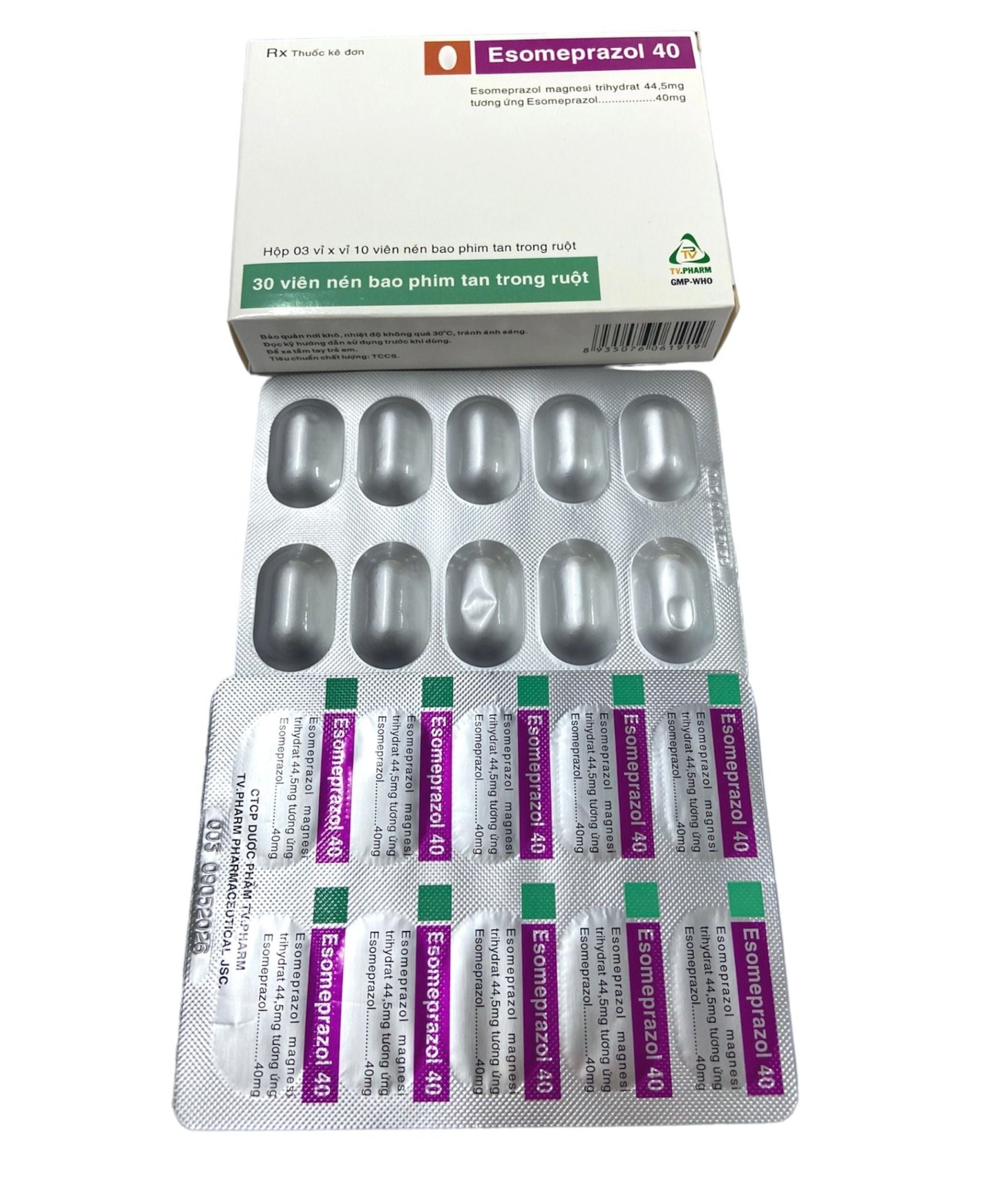 Esomeprazol 40mg TV Pharm (H/30v) – SHOPTHUOC