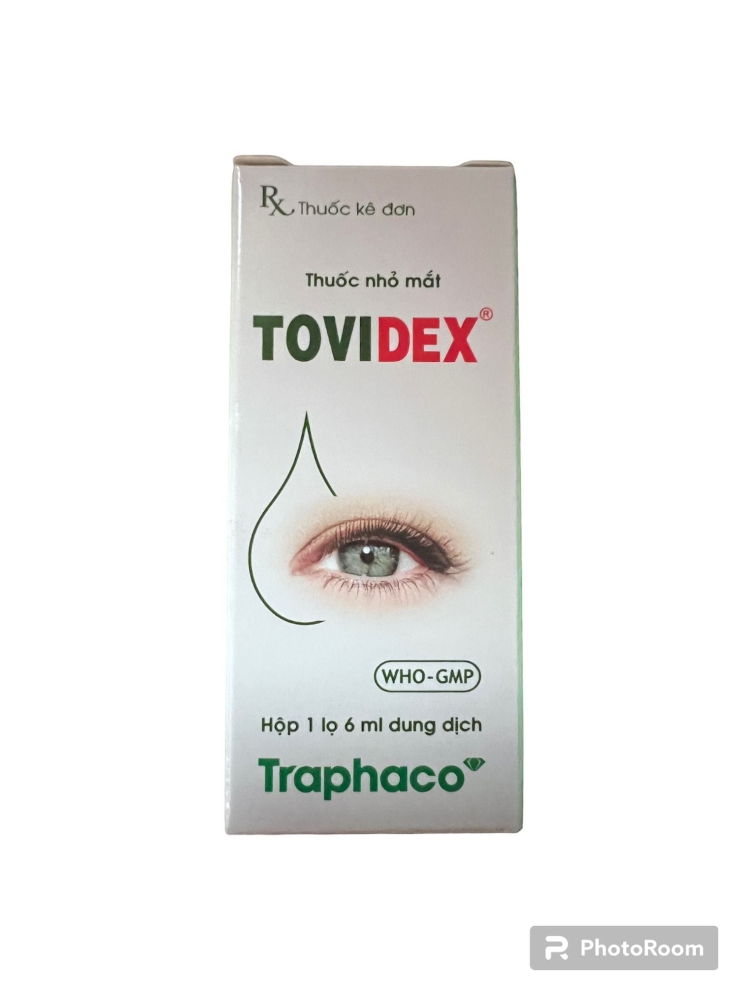 Thuốc nhỏ mắt Tovidex Traphaco (L/10c/6ml) – SHOPTHUOC