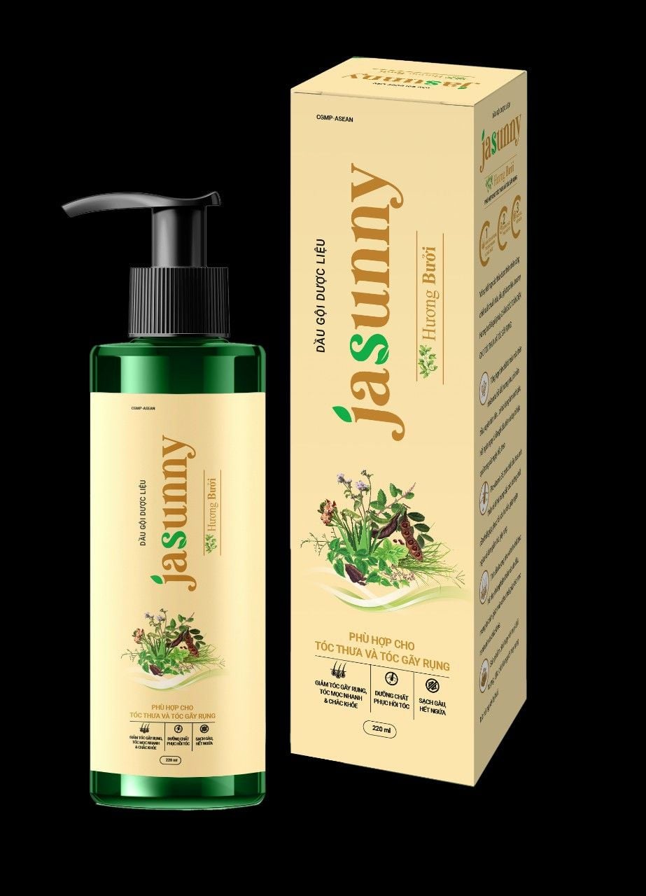Dầu gội Dược liệu Jasunny Hương Bưởi (C/220ml) – SHOPTHUOC