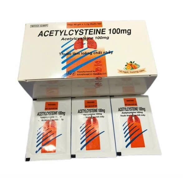 Acetylcystein 100mg Khapharco (H/48G) – SHOPTHUOC