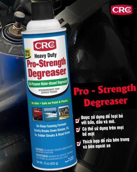 CRC Heavy Duty Pro-Strength Degreaser – CRC Việt Nam - CRC Industries
