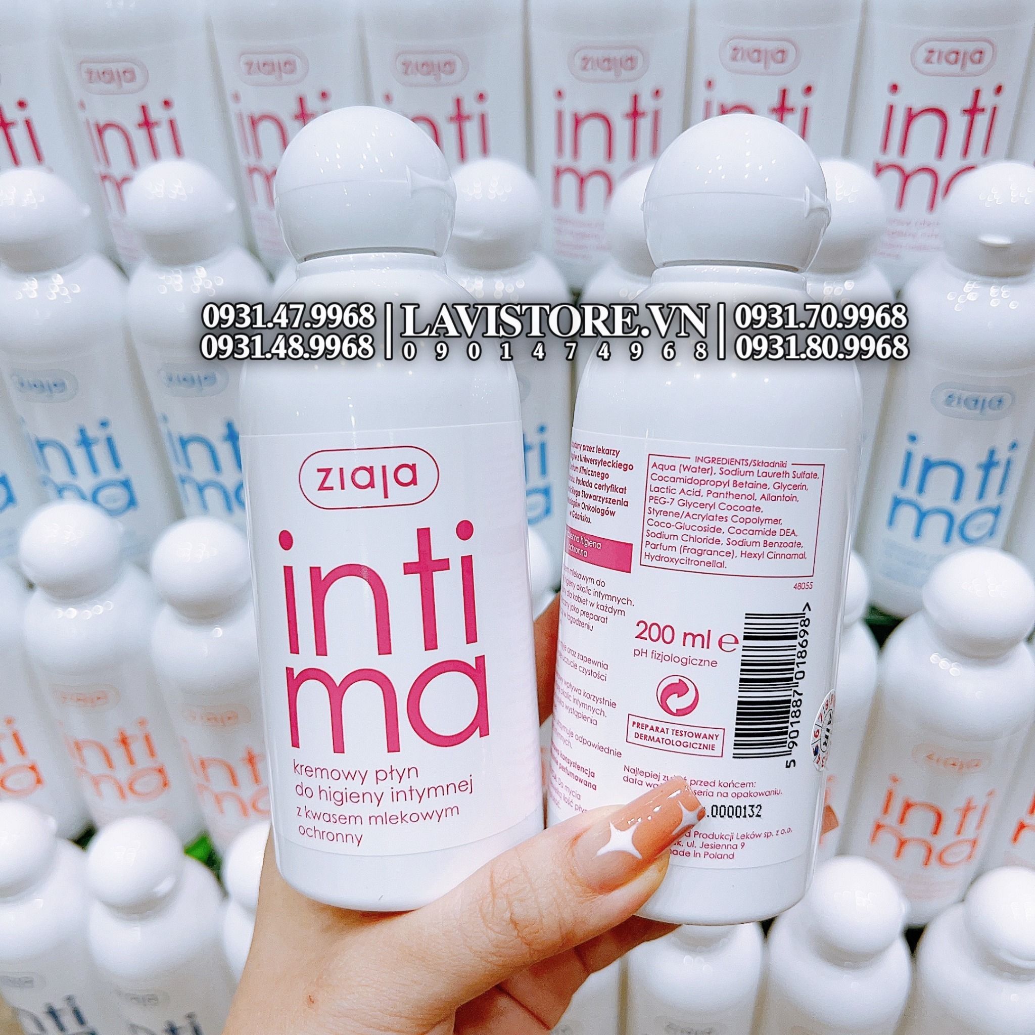 DDVS Intima 200ml MẪU MỚI – Lavi
