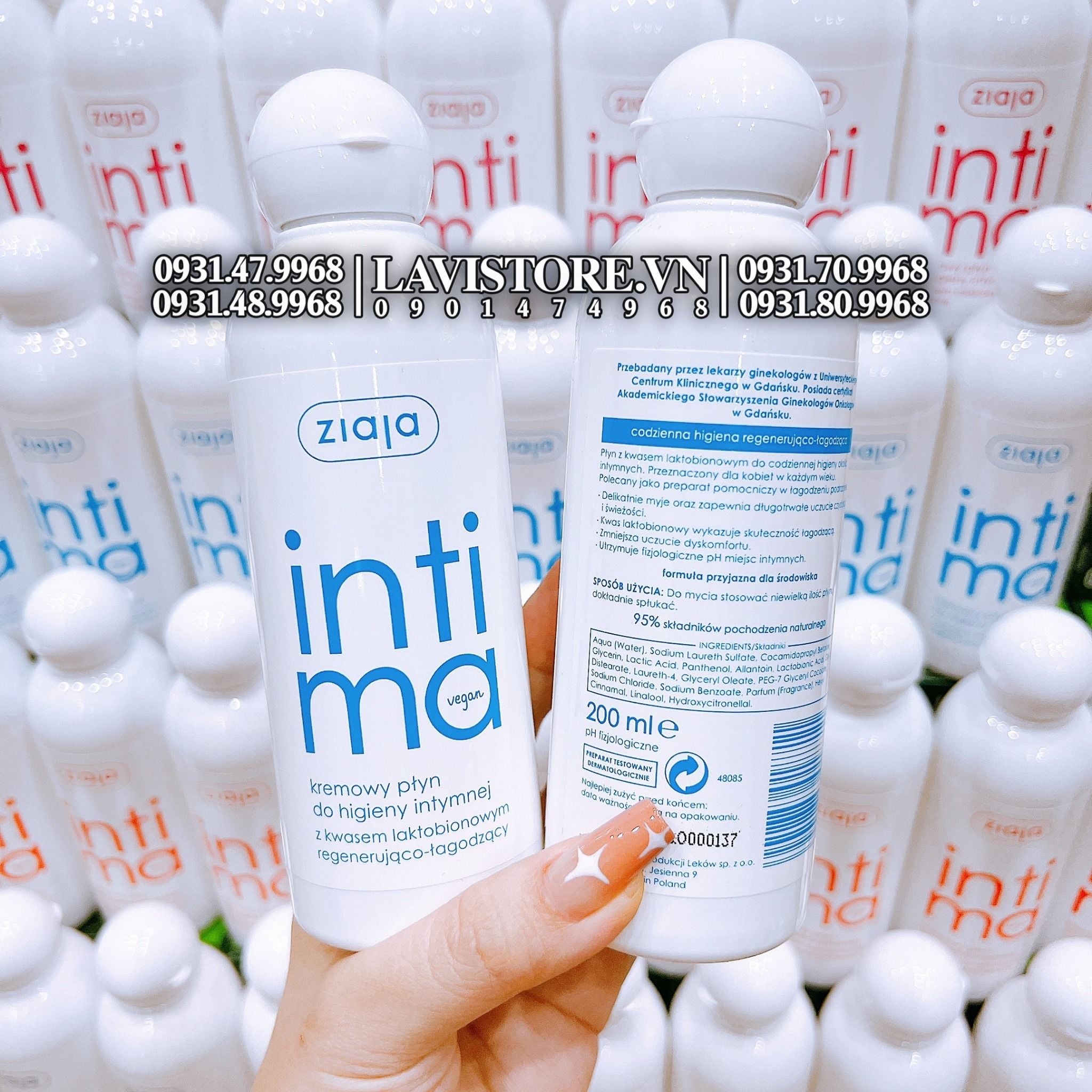 DDVS Intima 200ml MẪU MỚI – Lavi