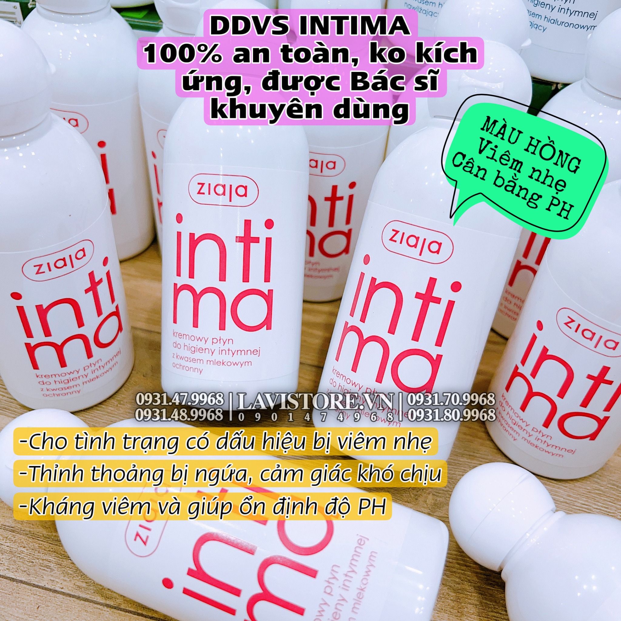 DDVS Intima 200ml MẪU MỚI – Lavi