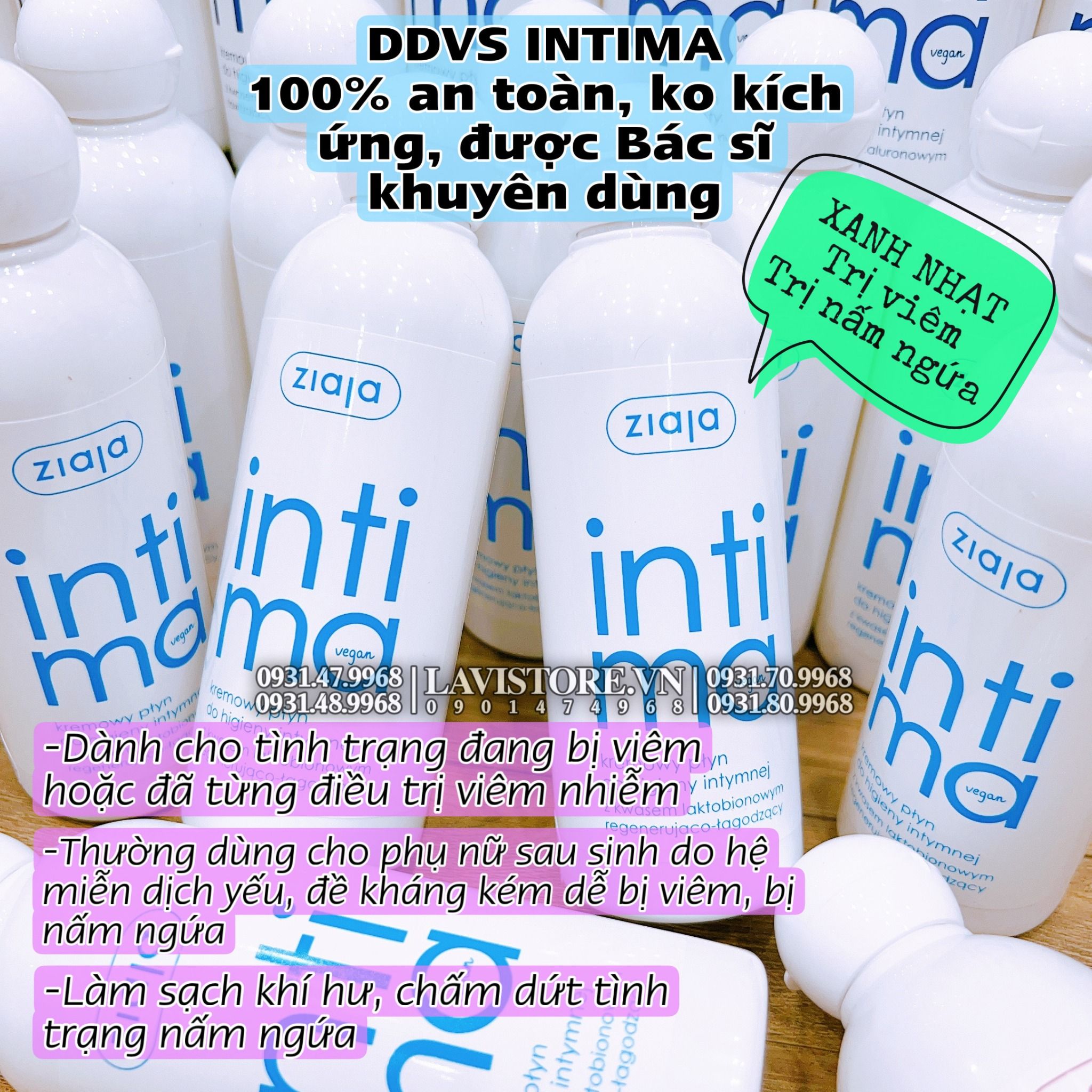 DDVS Intima 200ml MẪU MỚI – Lavi