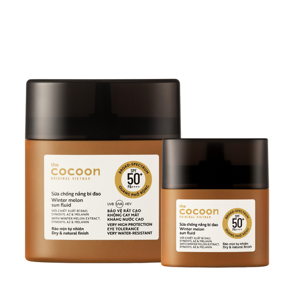 Sữa Chống Nắng Bí Đao Cocoon Sun Fluid Broad-Spectrum SPF50+ PA++++Sữa ...