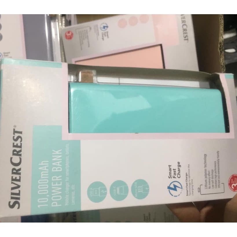 Sạc pin dự phòng Silvercrest 10.000 MAH