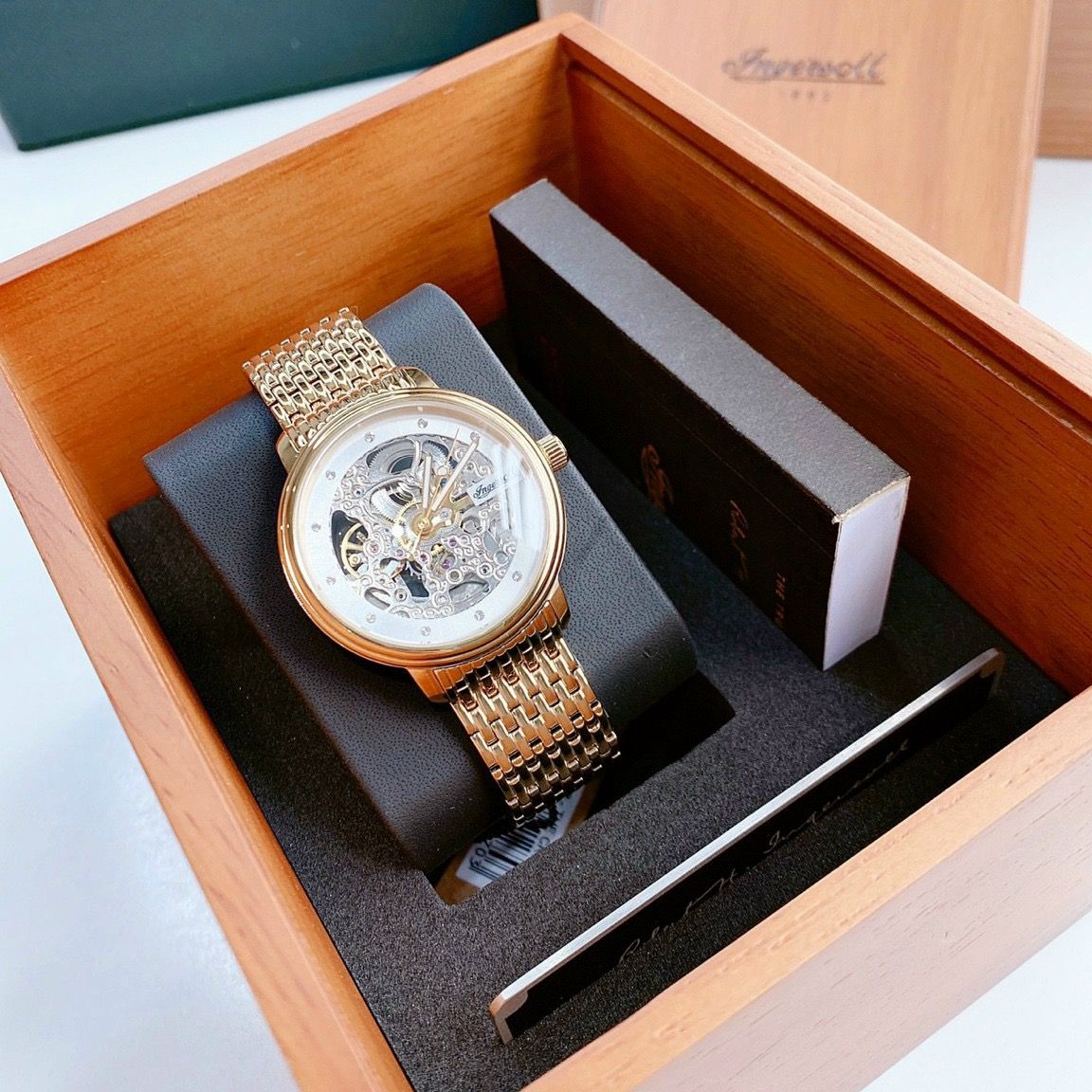 Đồng hồ thời trang Ingersoll Skeleton Automatic unisex