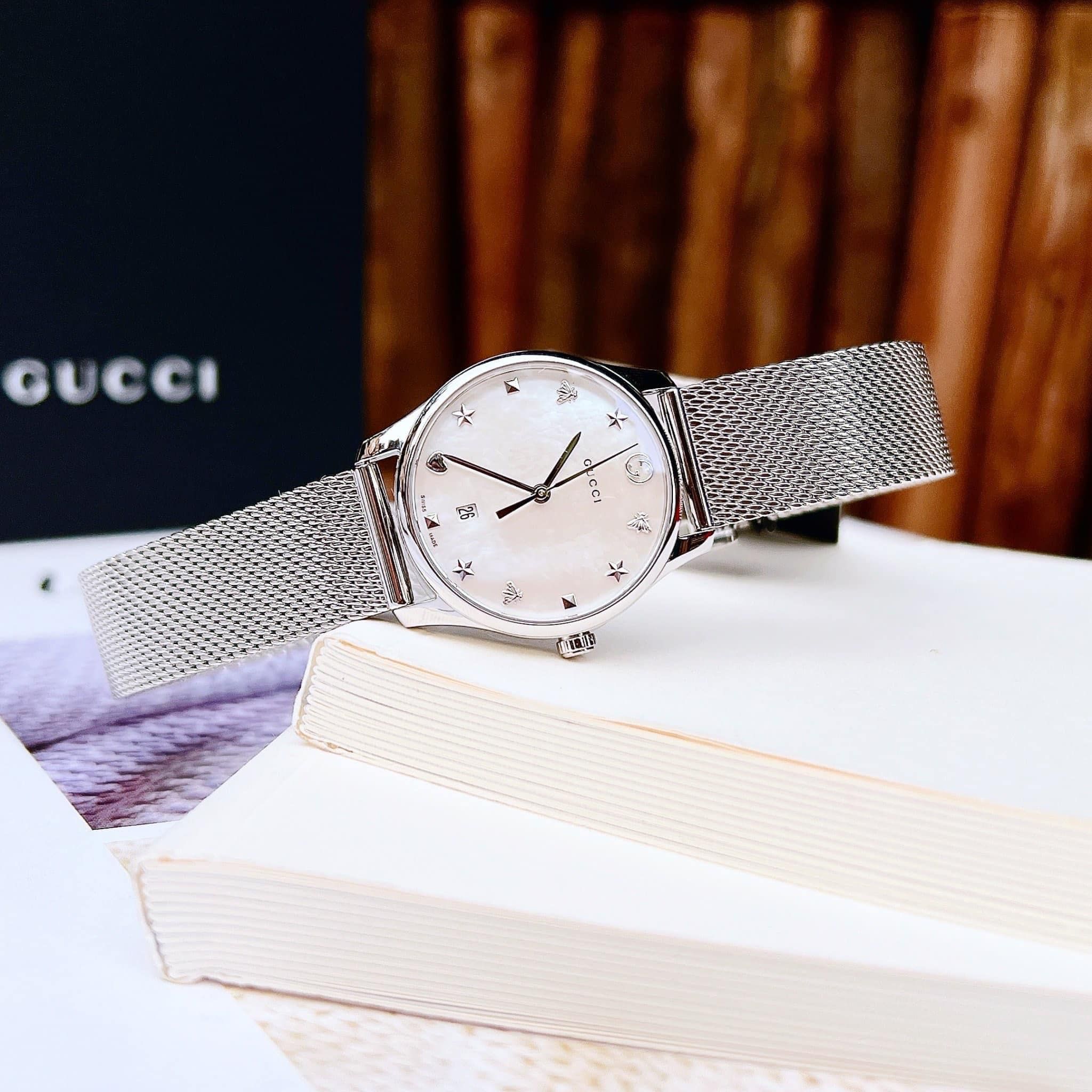 Đồng hồ thời trang Gucci G-Timeless YA126583