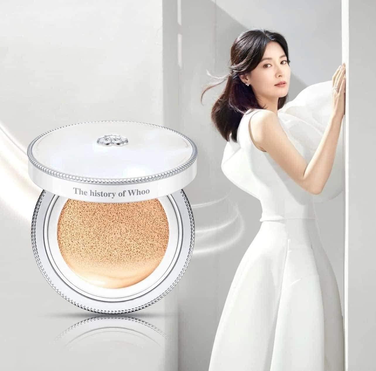 Phấn Nước Dưỡng Trắng WHOO Seol Radiant White Tone Up Sun Cushion