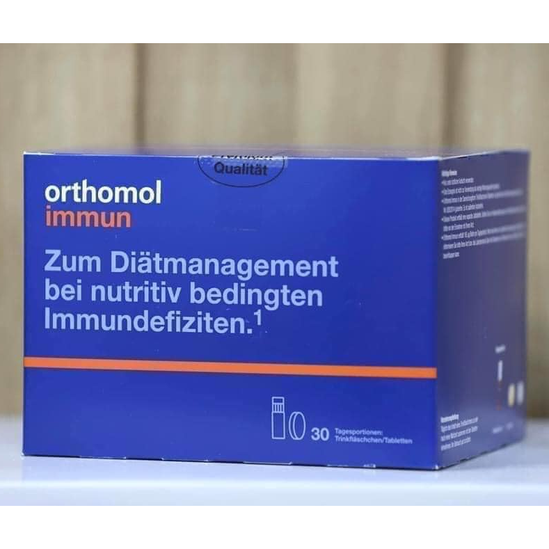 Thuốc tăng cường miễn dịch Orthomol Immun Đức 30 lọ