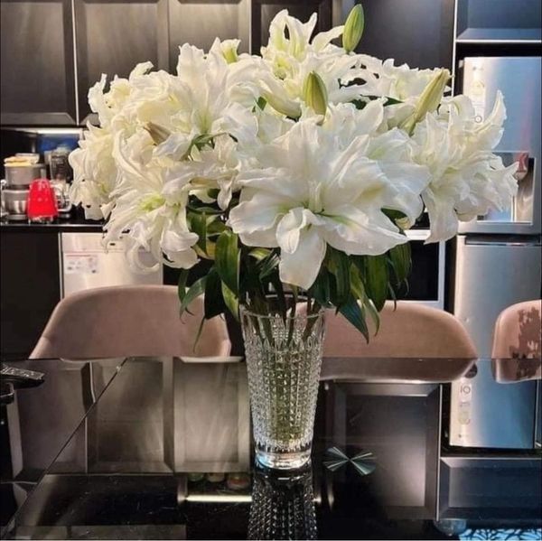 Lọ hoa Rogaska Diamond 27,5cm