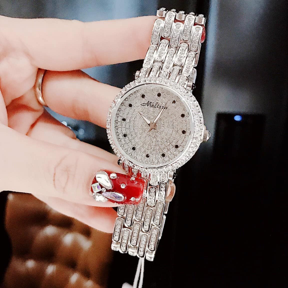 Đồng hồ thời trang Melissa full đá Swa.rovski