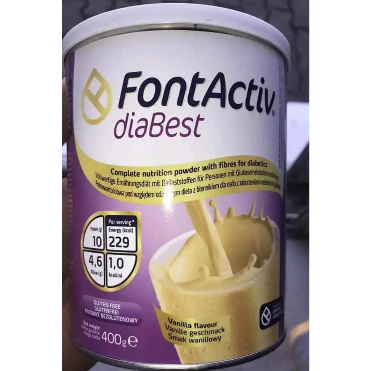 Sữa tiểu đường FontActiv diaBest