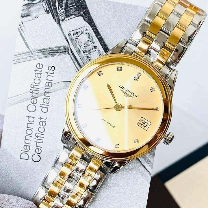 Đồng hồ thời trang Longines Flagship Diamond DemiGold 36mm