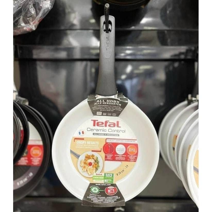 Chảo tráng men chống dính Tefal Ceramic Control
