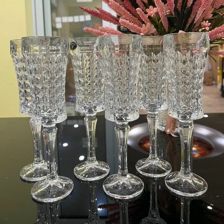 Ly vang trắng Bohemia Diamond 120ml