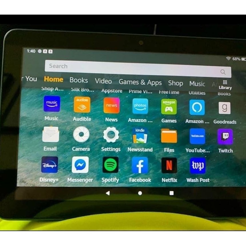 Smart home All-New Fire HD 10 Tablet